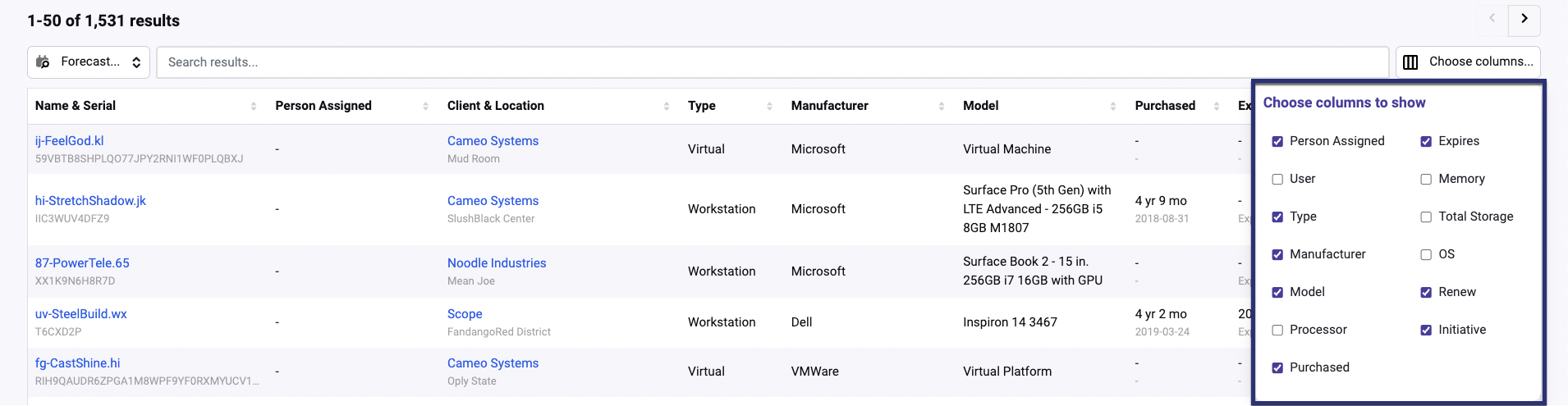 Streamlining asset identification – Lifecycle Manager