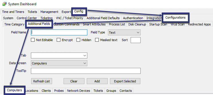 Create Custom Fields In Connectwise Automate For Two Way Sync Lifecycle Manager