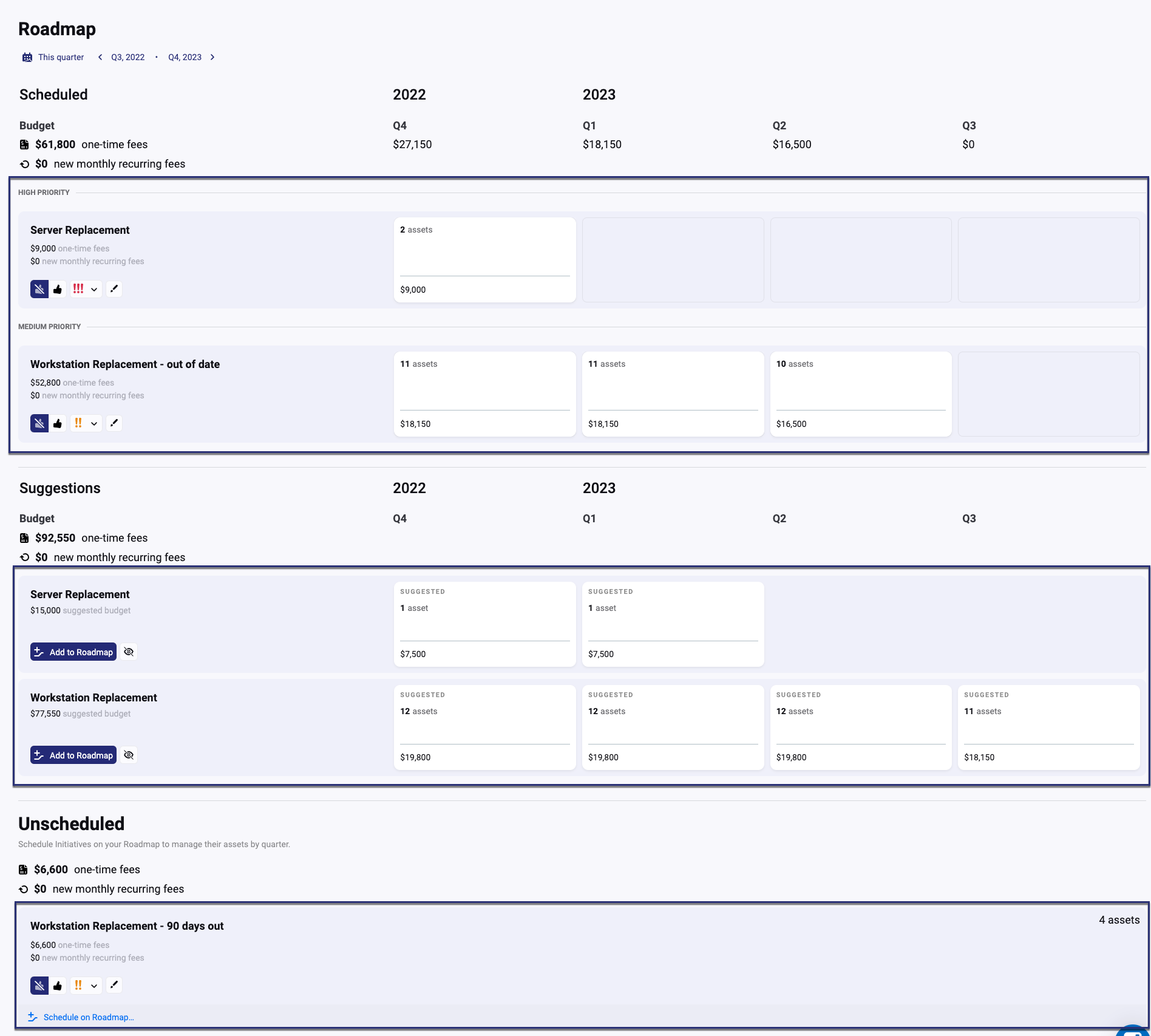 Getting started with Roadmaps – Lifecycle Manager