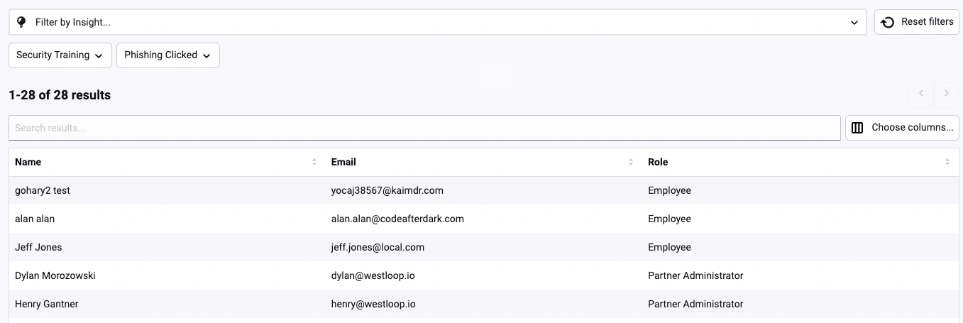 Viewing client personnel – Lifecycle Manager