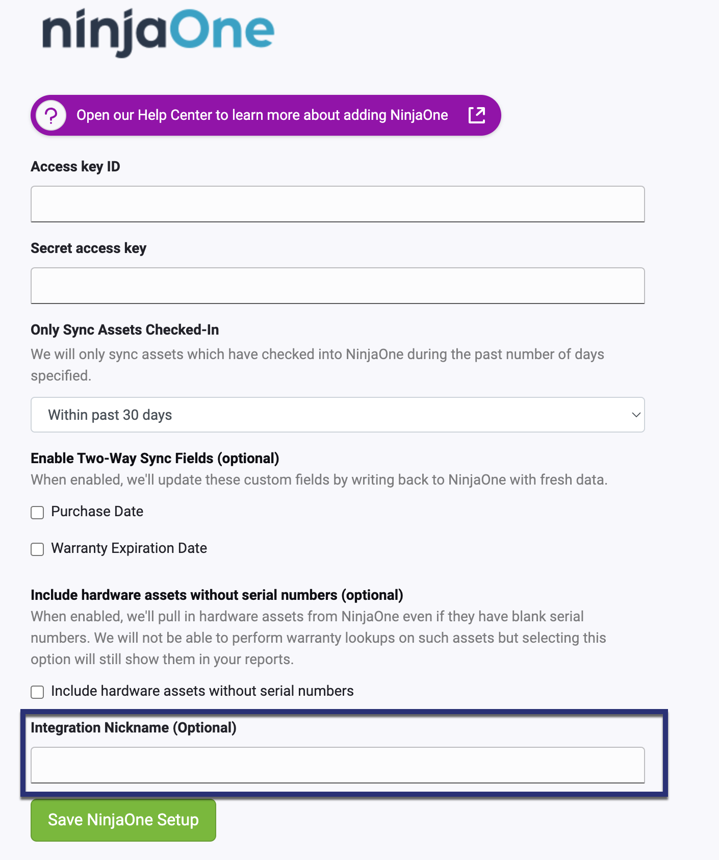 Nicknaming integrations – Lifecycle Manager Nicknaming integrations – Lifecycle Manager